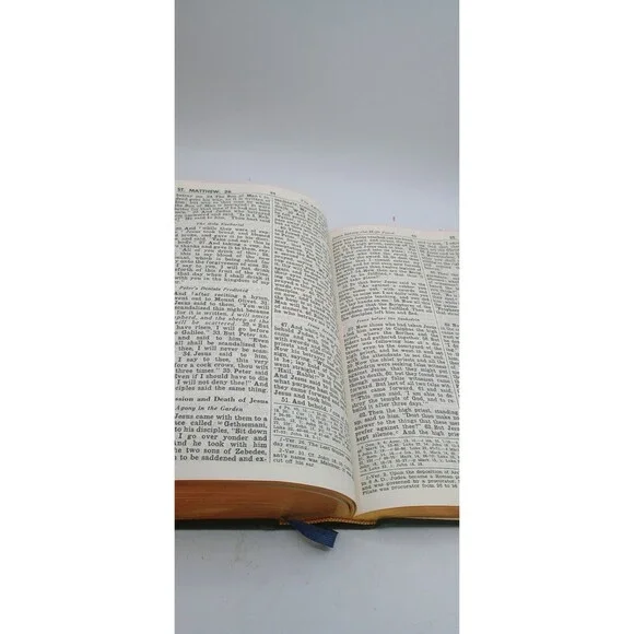 Art | Vintage 1952 Holy Bible Color Illustrated Cbp Catholic Books ...